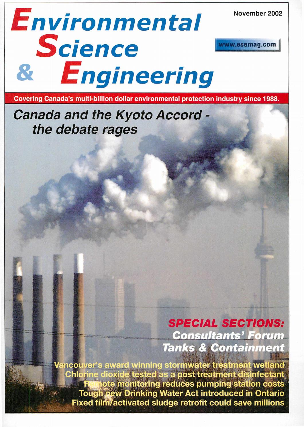 Environmental Science & Engineering Magazine (ESEMAG) November 2002 by ...