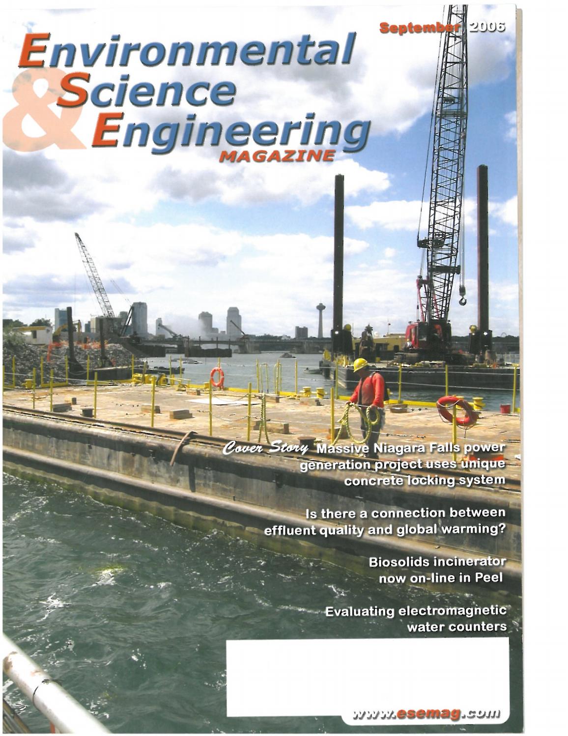 Environmental Science & Engineering Magazine (ESEMAG) September 2006 by ...