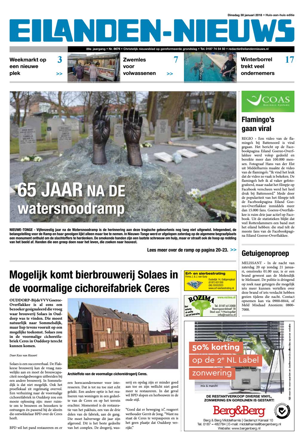 Eilanden-Nieuws 30 januari 2018 by Eilanden-Nieuws - Issuu