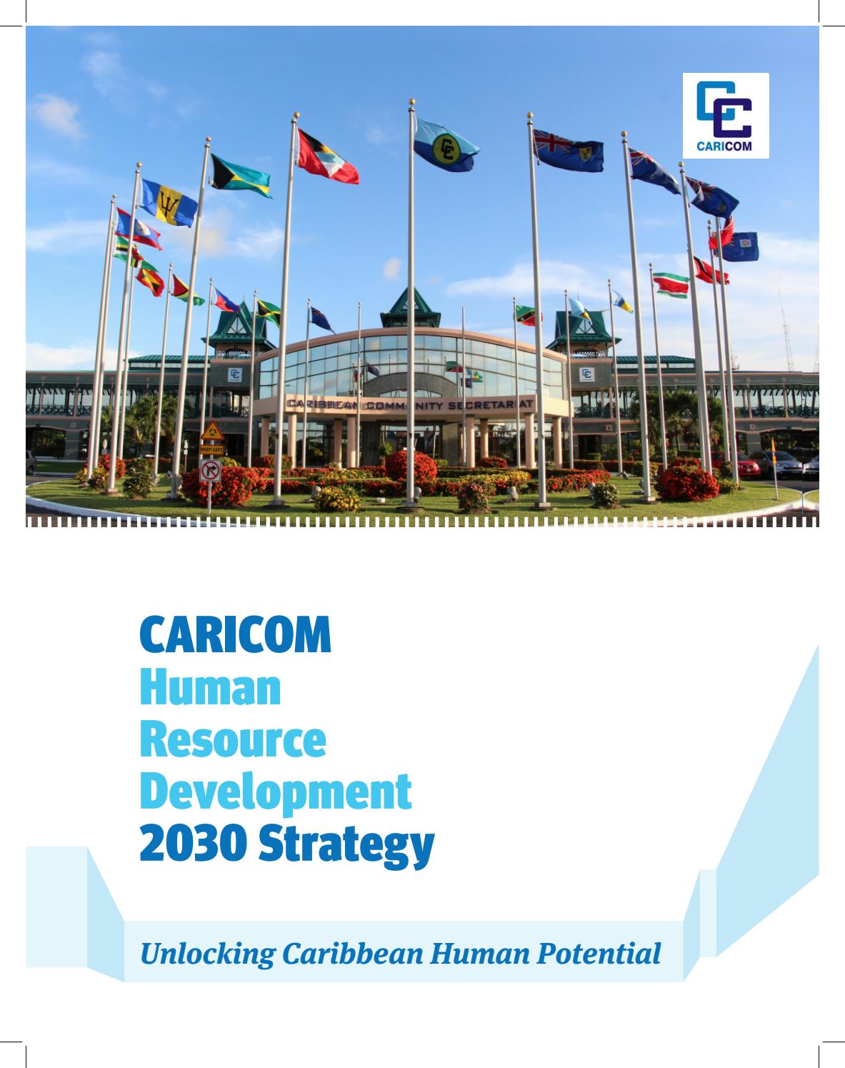 CARICOM HRD 2030 strategy by Caribbean Community (CARICOM) - Issuu