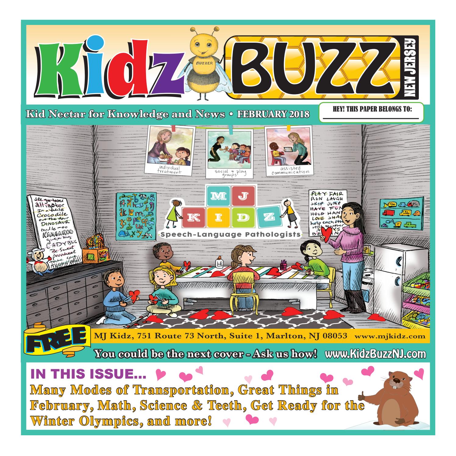 Kidz Buzz February 2018 New Jersey by Belsito Communications Inc. - Issuu