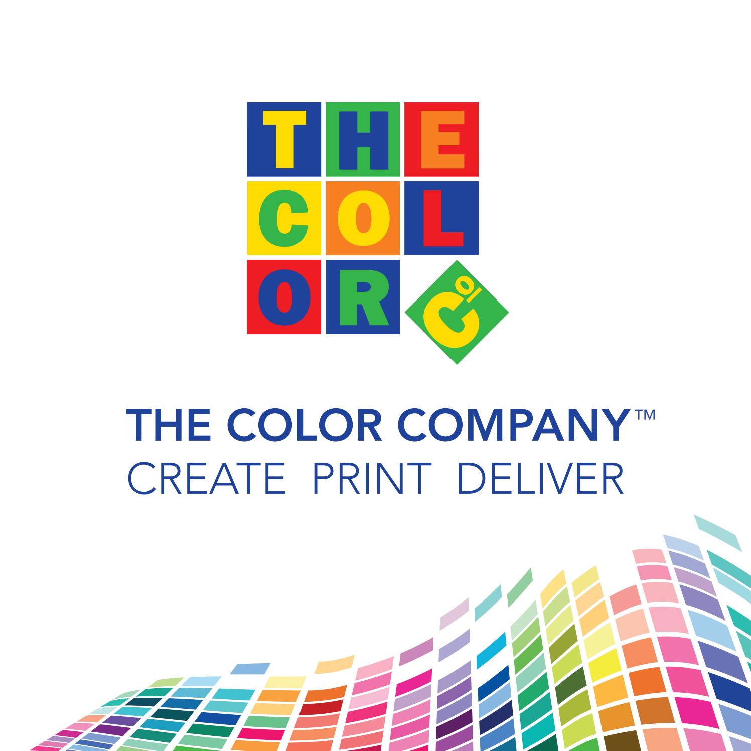 The Color Company Brochure 2015 by The Color Company - Issuu