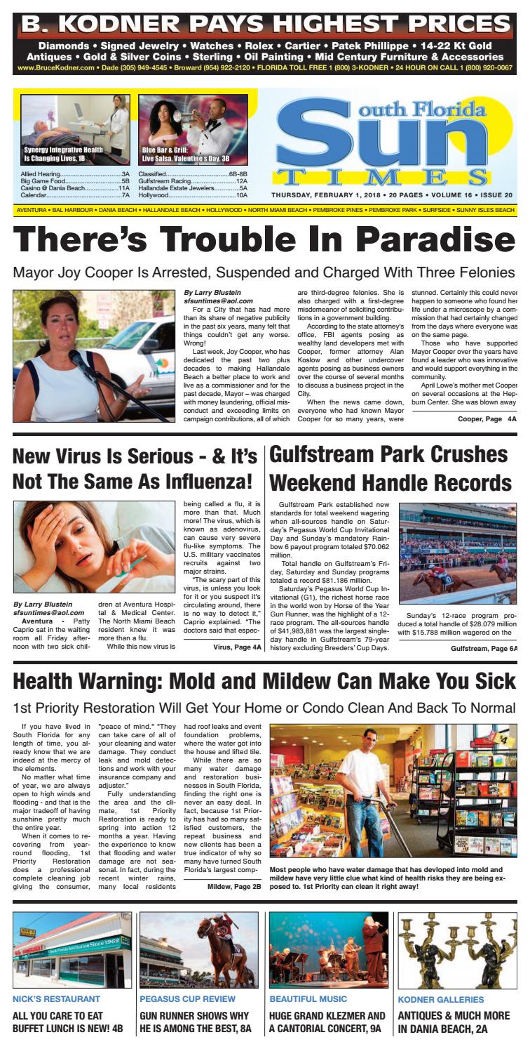 Sun Times Issue 02 01 18 by The South Florida Sun Times Newspaper - Issuu