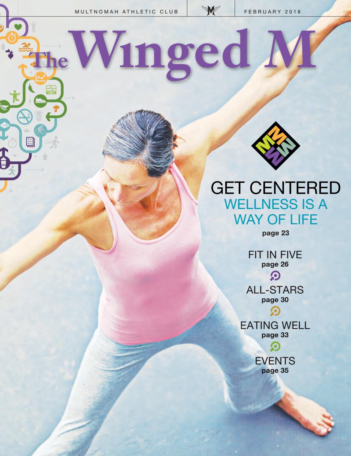 The Winged M, February 2018 by Multnomah Athletic Club - Issuu