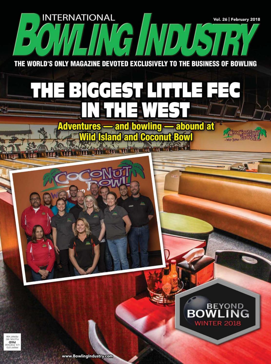 February 2018 Cover Story by International Bowling Industry Magazine ...