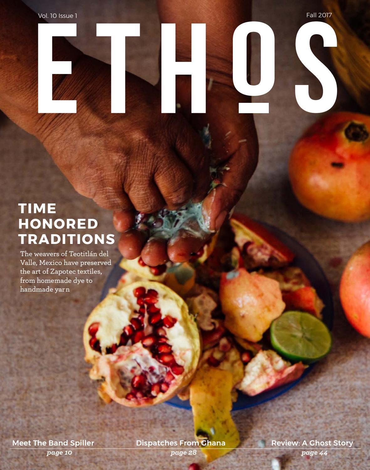 Ethos Magazine Fall 2017 by Ethos Magazine - Issuu