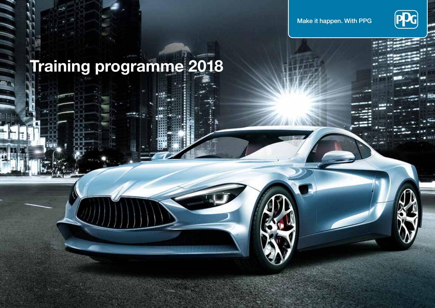 PPG Training Programme 2018 English by PPG Refinish Scandinavia - Issuu