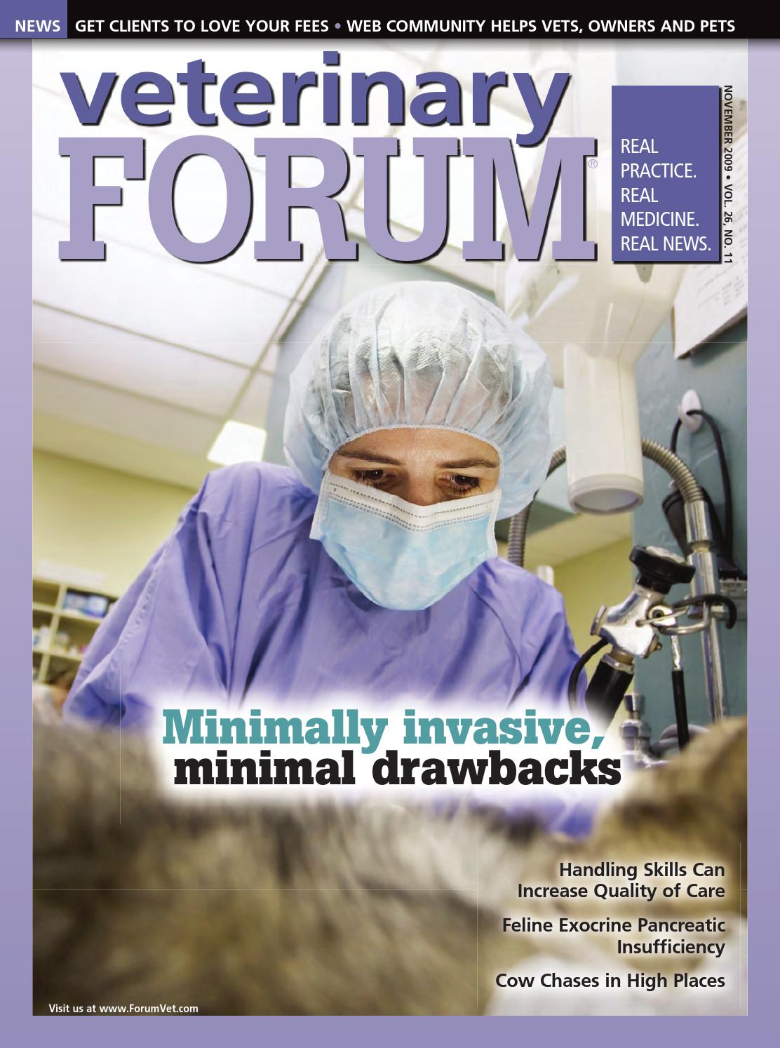 Veterinary Forum | November 2009 by davidpsu - Issuu