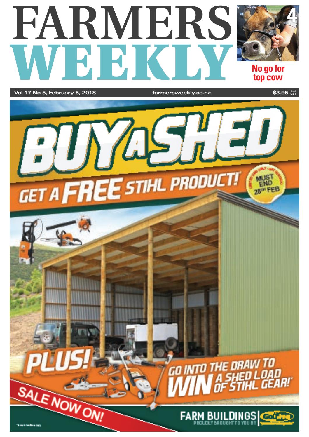 Farmers Weekly NZ February 5 2018 by AgriHQ - Issuu