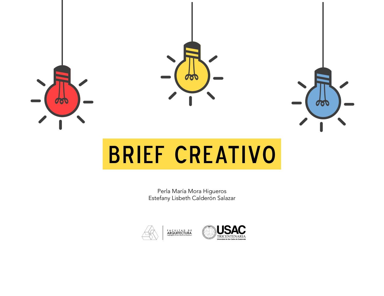 Brief creativo by jairocho - Issuu