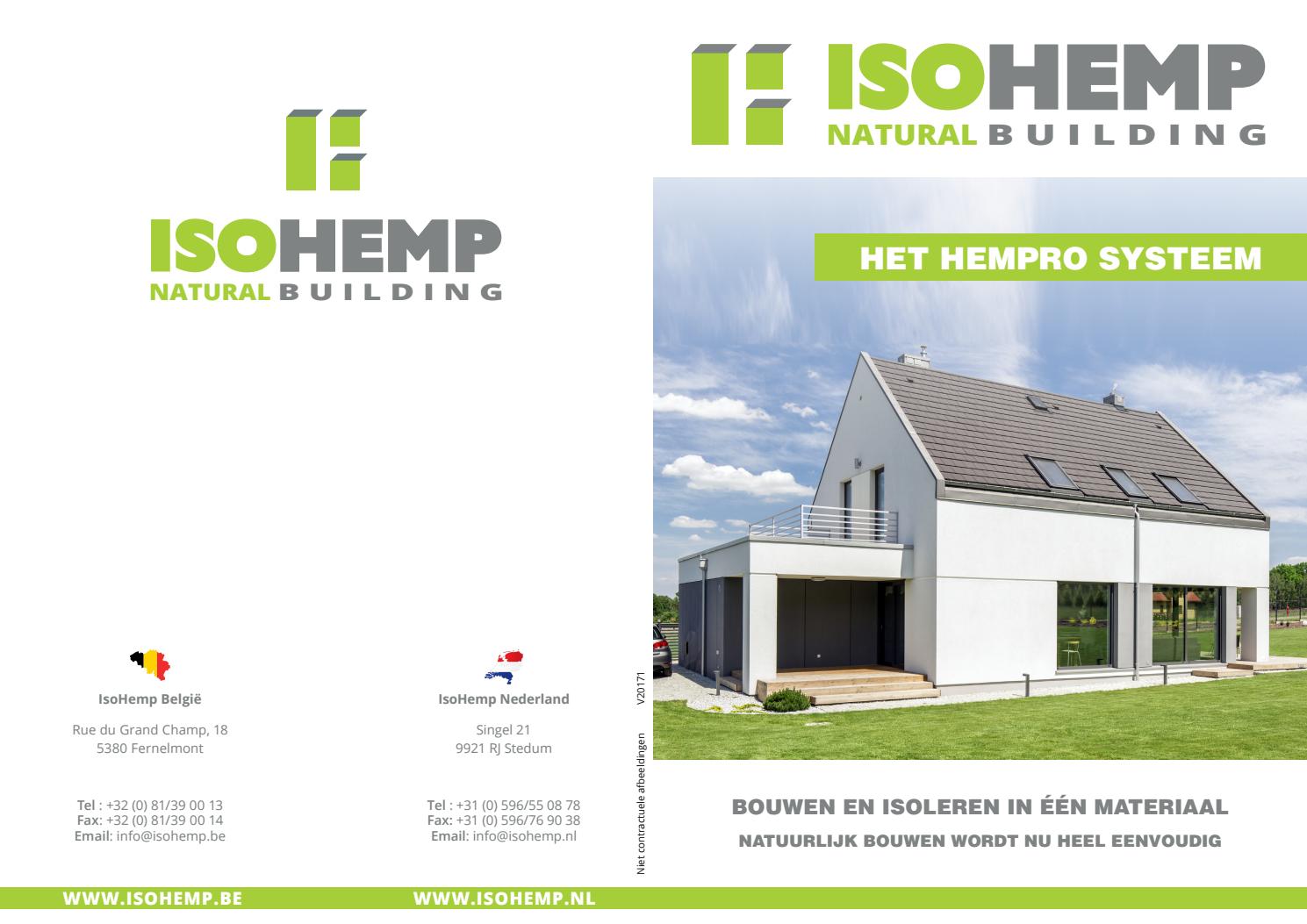 Isohemp hempro systeem ecomat by ecomat - Issuu