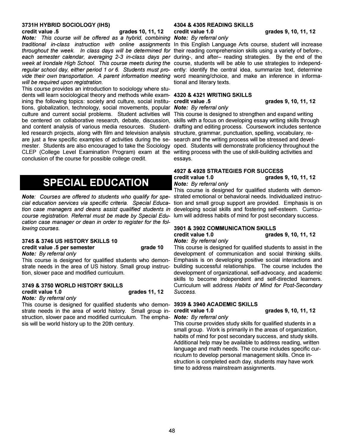 Mounds View High School 2018-19 Registration Guide by Mounds View ...