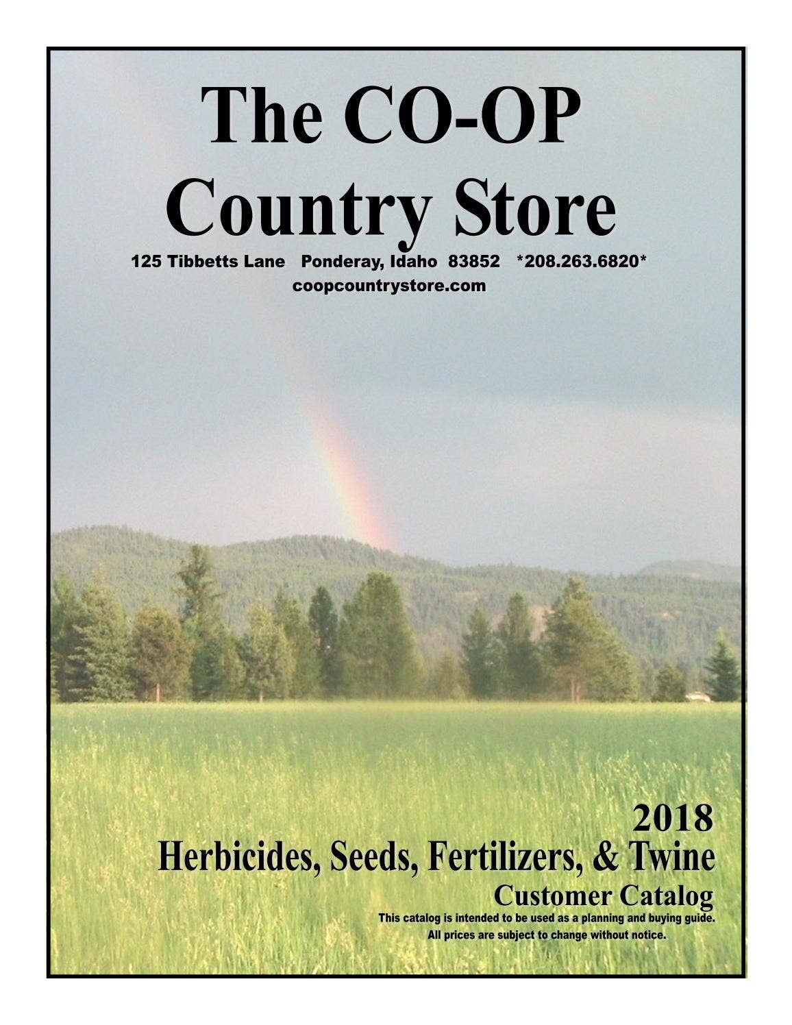 Fert book 2018 by Co-Op Gas and Supply Co Inc. - Issuu
