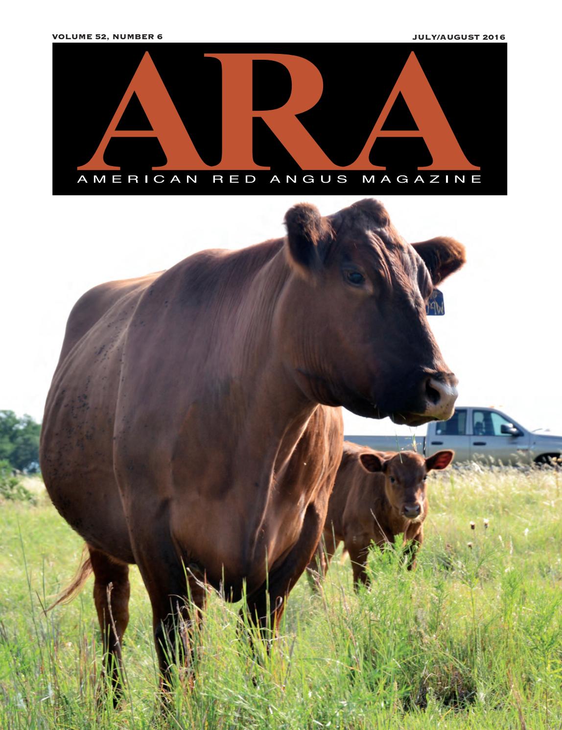 American Red Angus Magazine: July/August 2016 by Red Angus Association ...