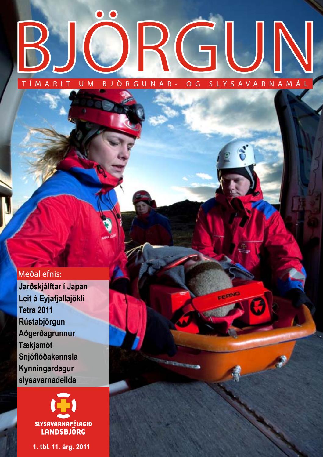 Björgun - Tímarit - 1. tbl. 2011 by Slysavarnafélagið Landsbjörg - Issuu