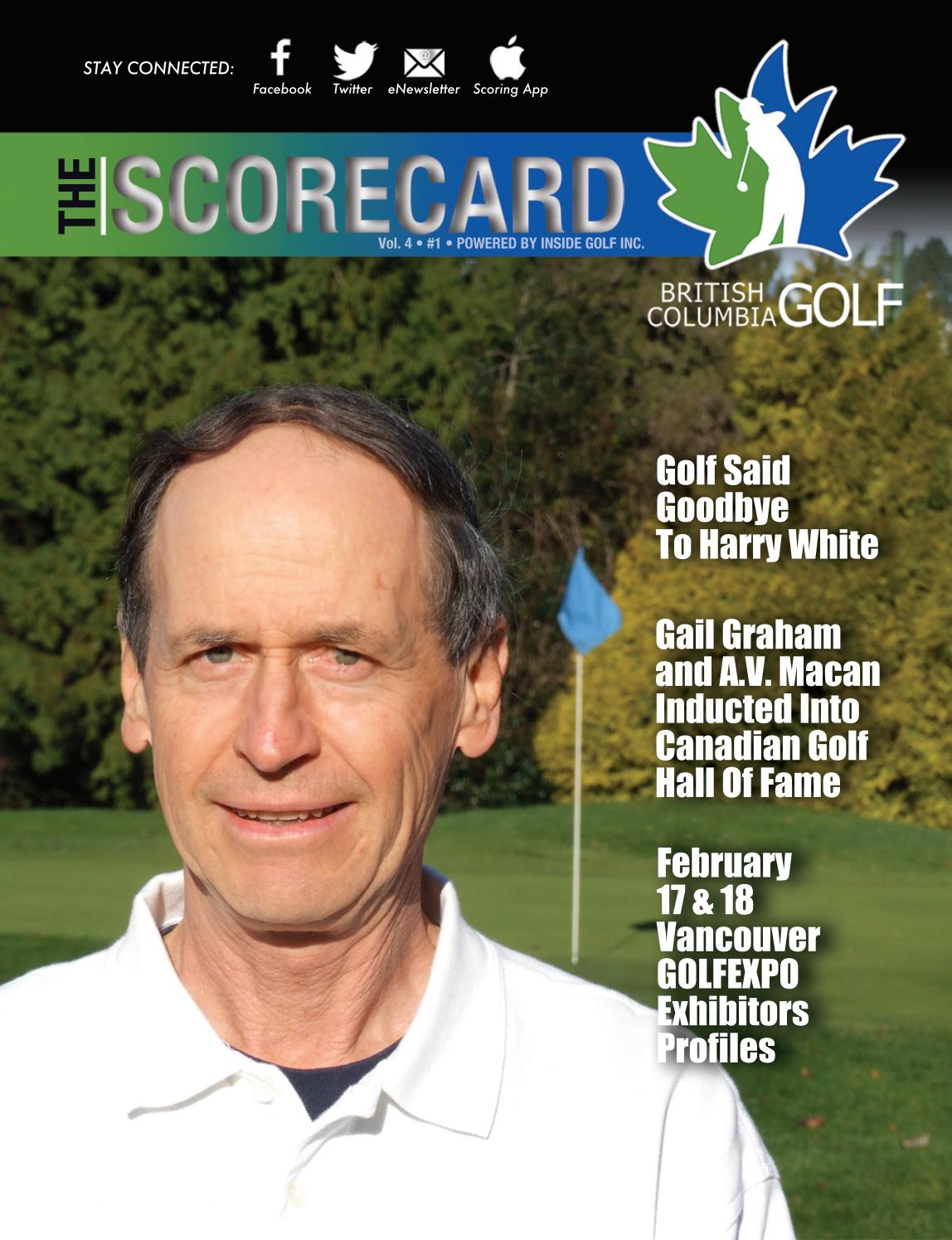 British Columbia Golf - The Scorecard Magazine Vol. 4 Issue 1 by Inside ...