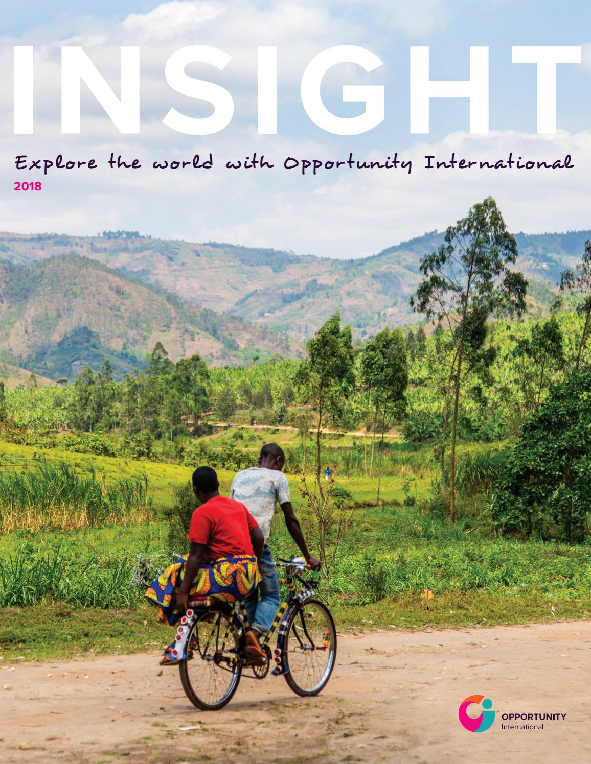 2018 Insight Magazine by Opportunity International - Issuu