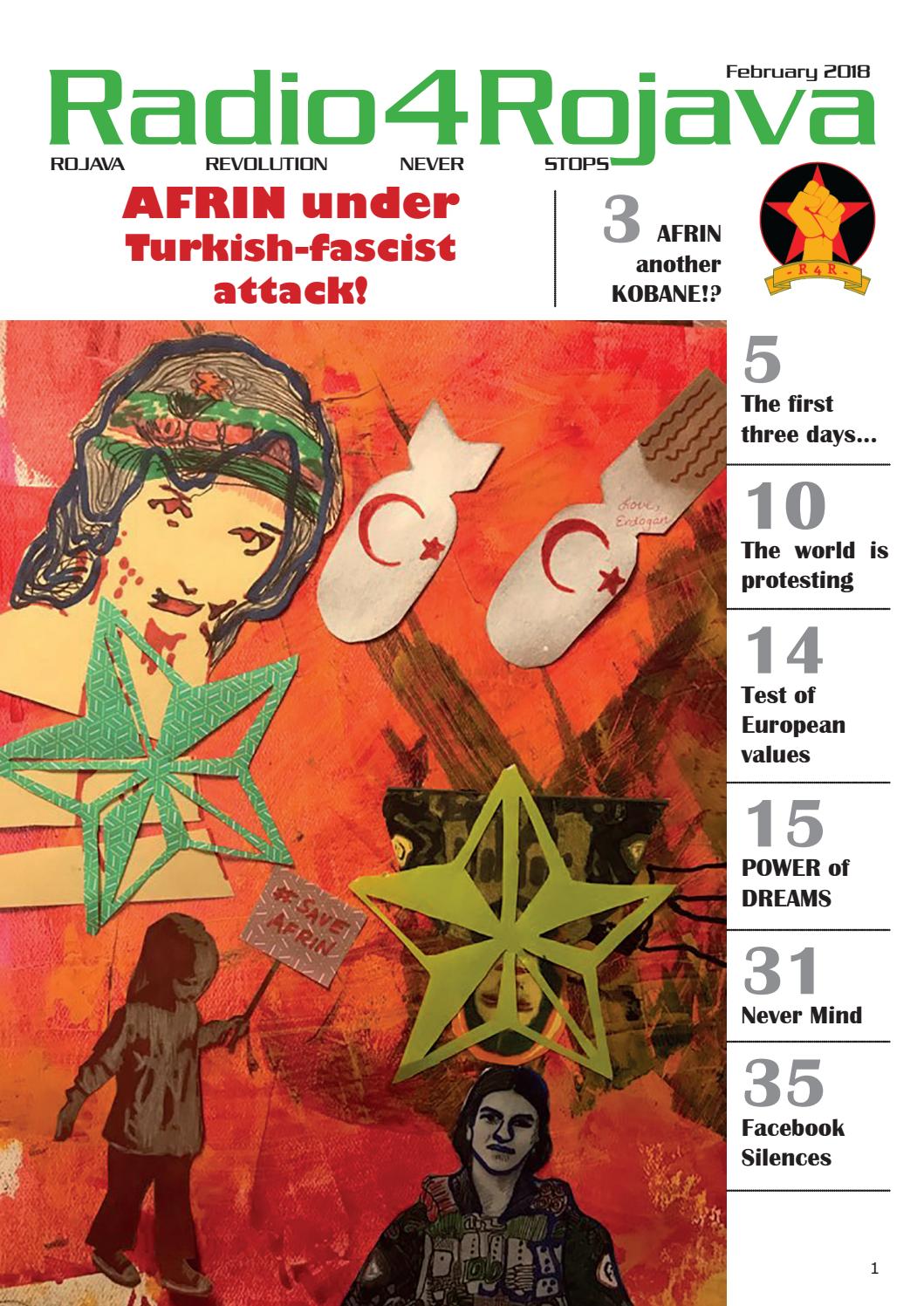 Radio 4 Rojva Magazine, February 1/2018 by Radio 4 Rojava Magazine - Issuu