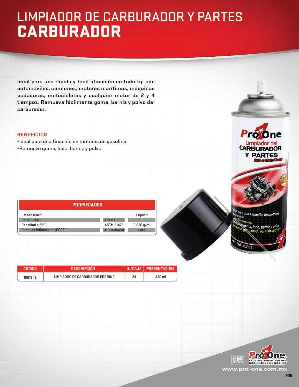 Productos Pro1One by Pro1One - Issuu