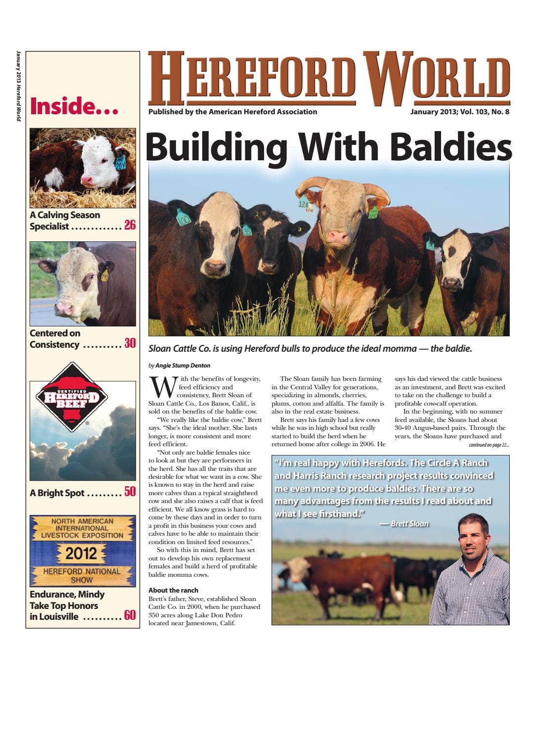 January 2013 Hereford World by American Hereford Association - Issuu