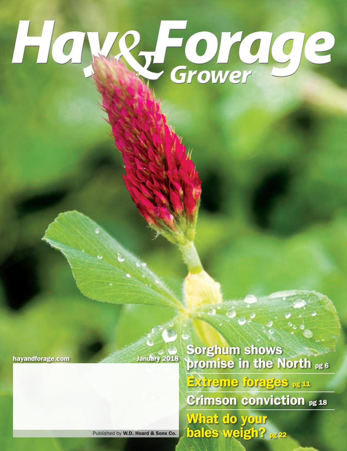 Hay & Forage Grower Jan 2018 by Hay & Forage Grower / Journal of ...