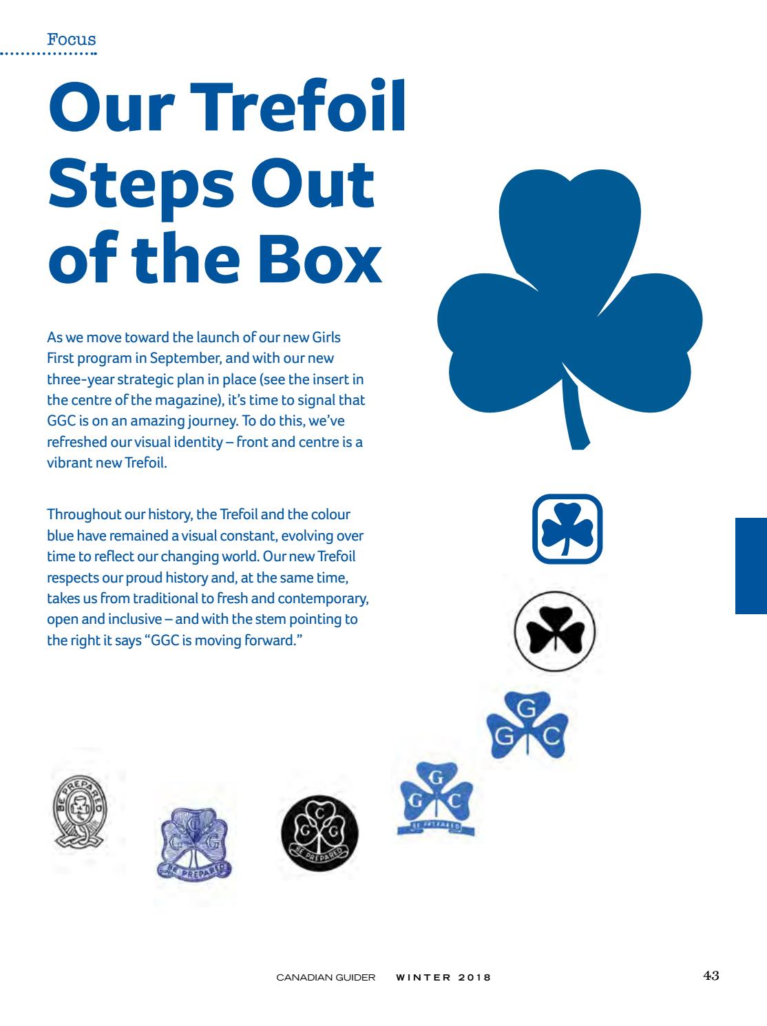 Canadian Guider Winter 2018 by Canadian Guider: Girl Guides of Canada ...