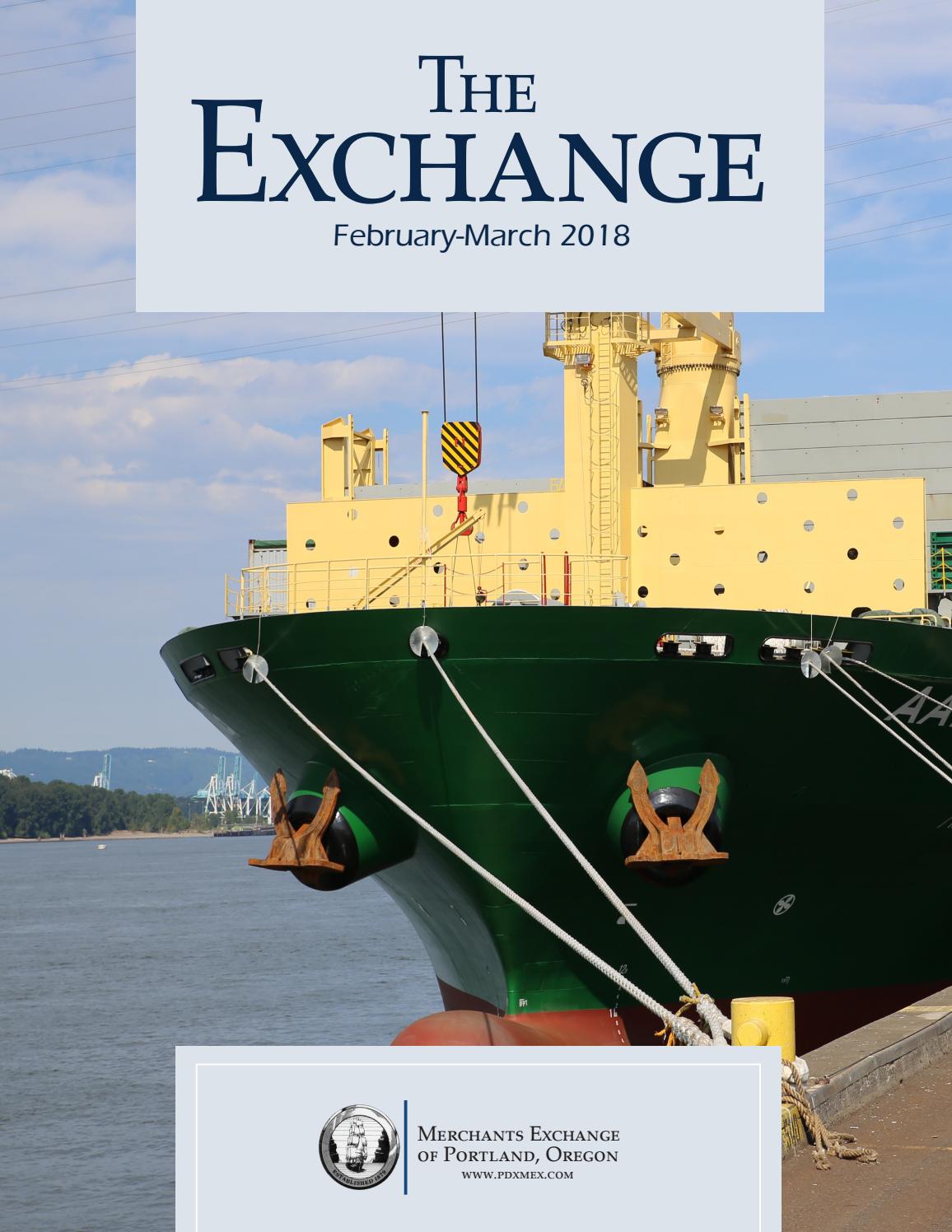 The Exchange: February-March 2018 by Merchants Exchange - Issuu