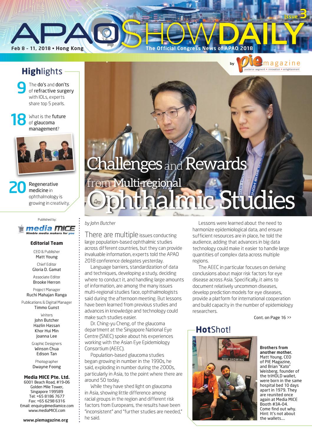 APAO 2018 - Hong Kong - DAY 3 by Media MICE - Issuu