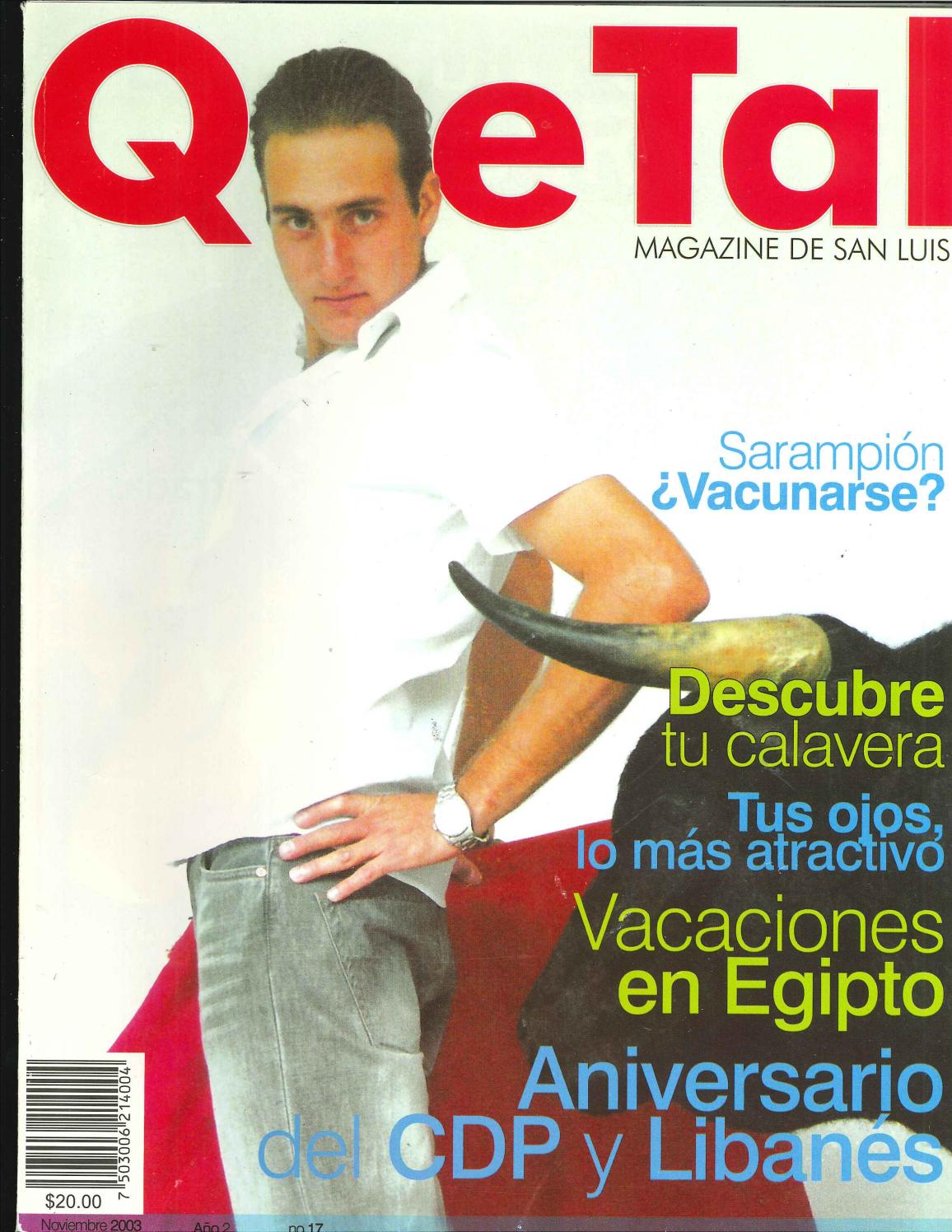 NOVIEMBRE 2003 by Que Tal Magazine - Issuu