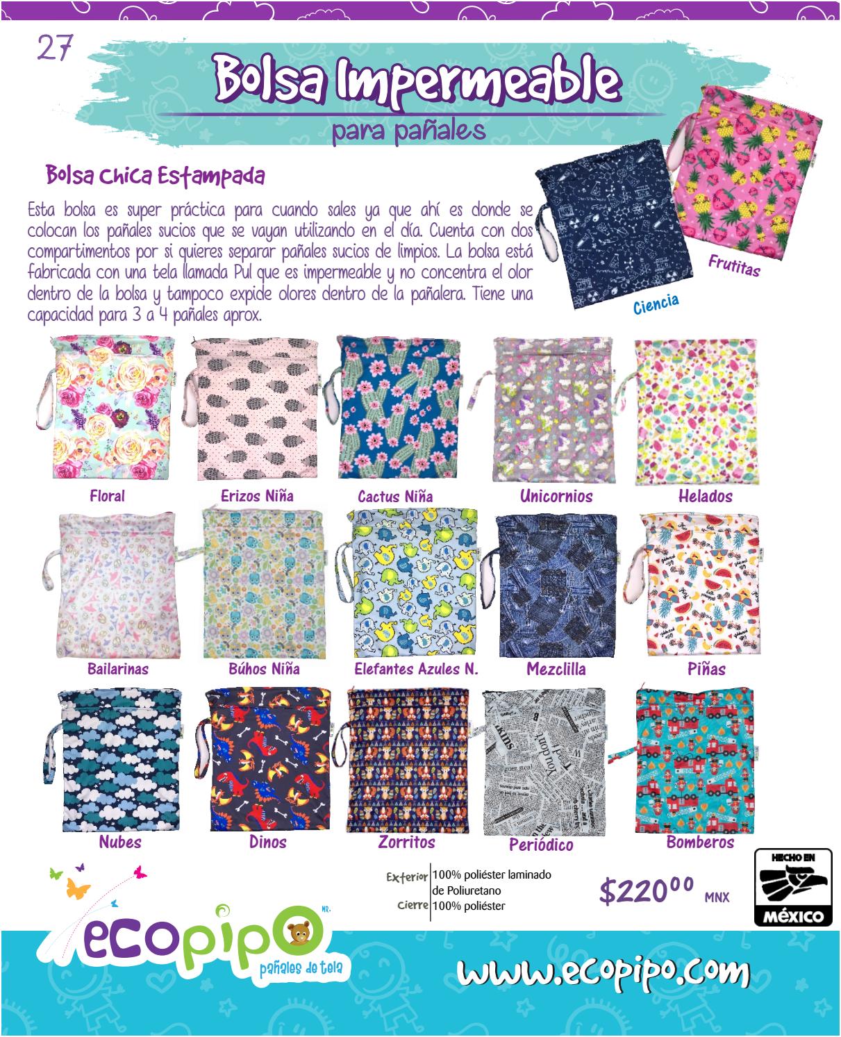 Catálogo Virtual Ecopipo 2018 by Ecopipo Pañales Ecológicos - Issuu