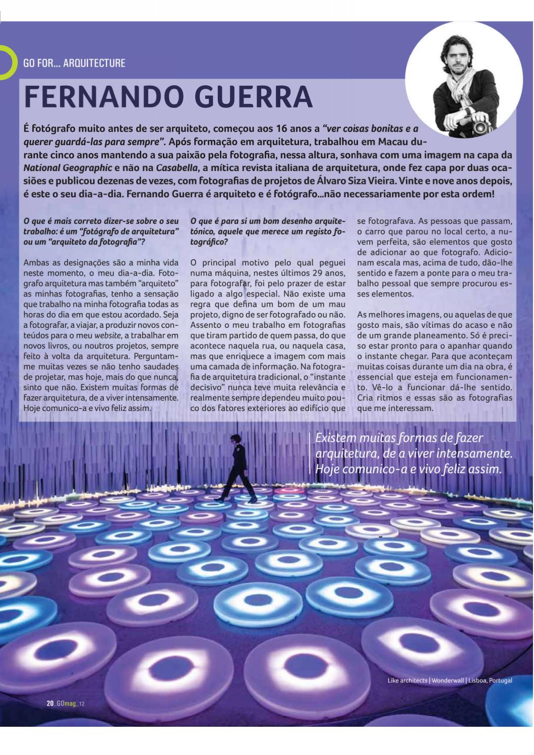 Entrevista com...Fernando Guerra by Vânia Guerreiro - Issuu