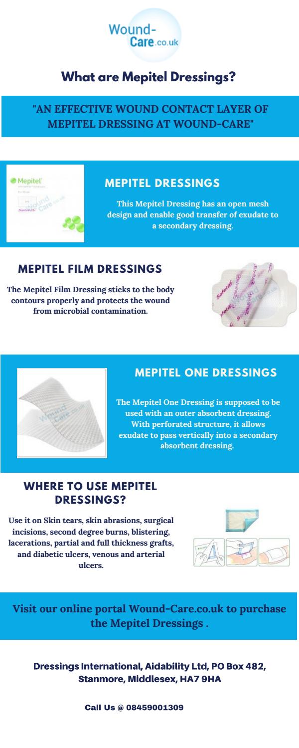 Mepitel dressings by Wound Care - Issuu