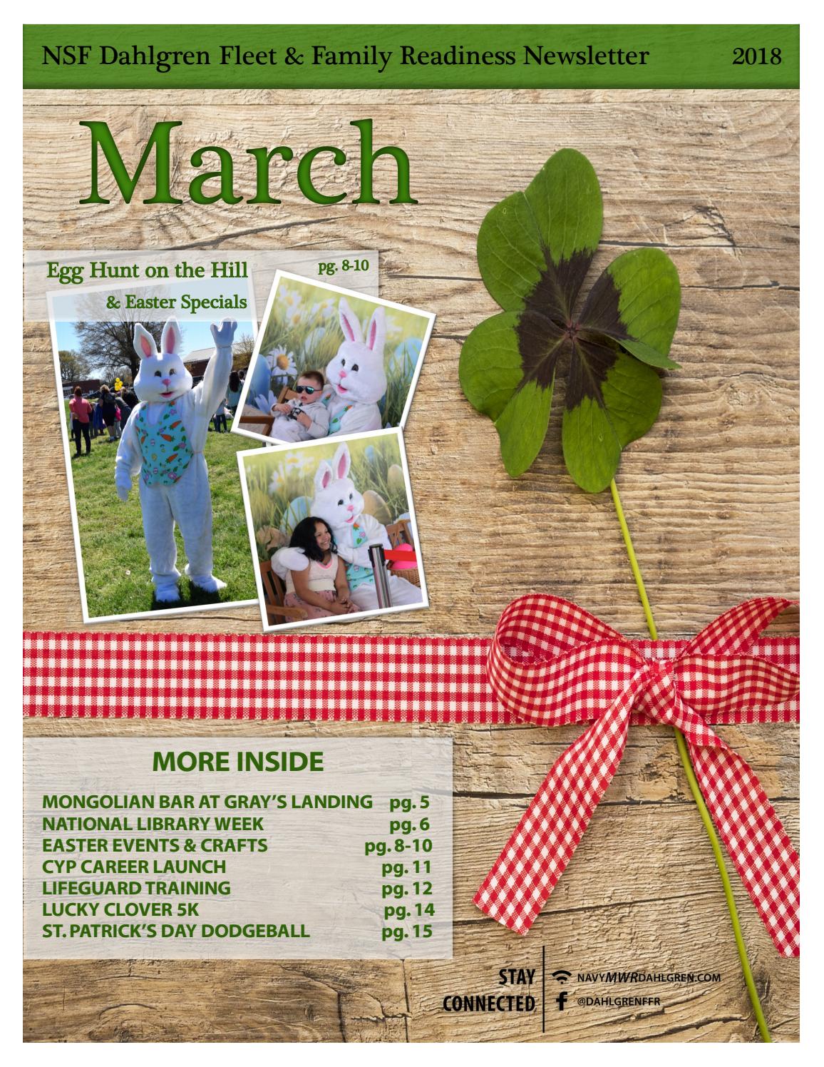 NSF Dahlgren Fleet & Family Readiness March Newsletter 2018 by Dahlgren ...