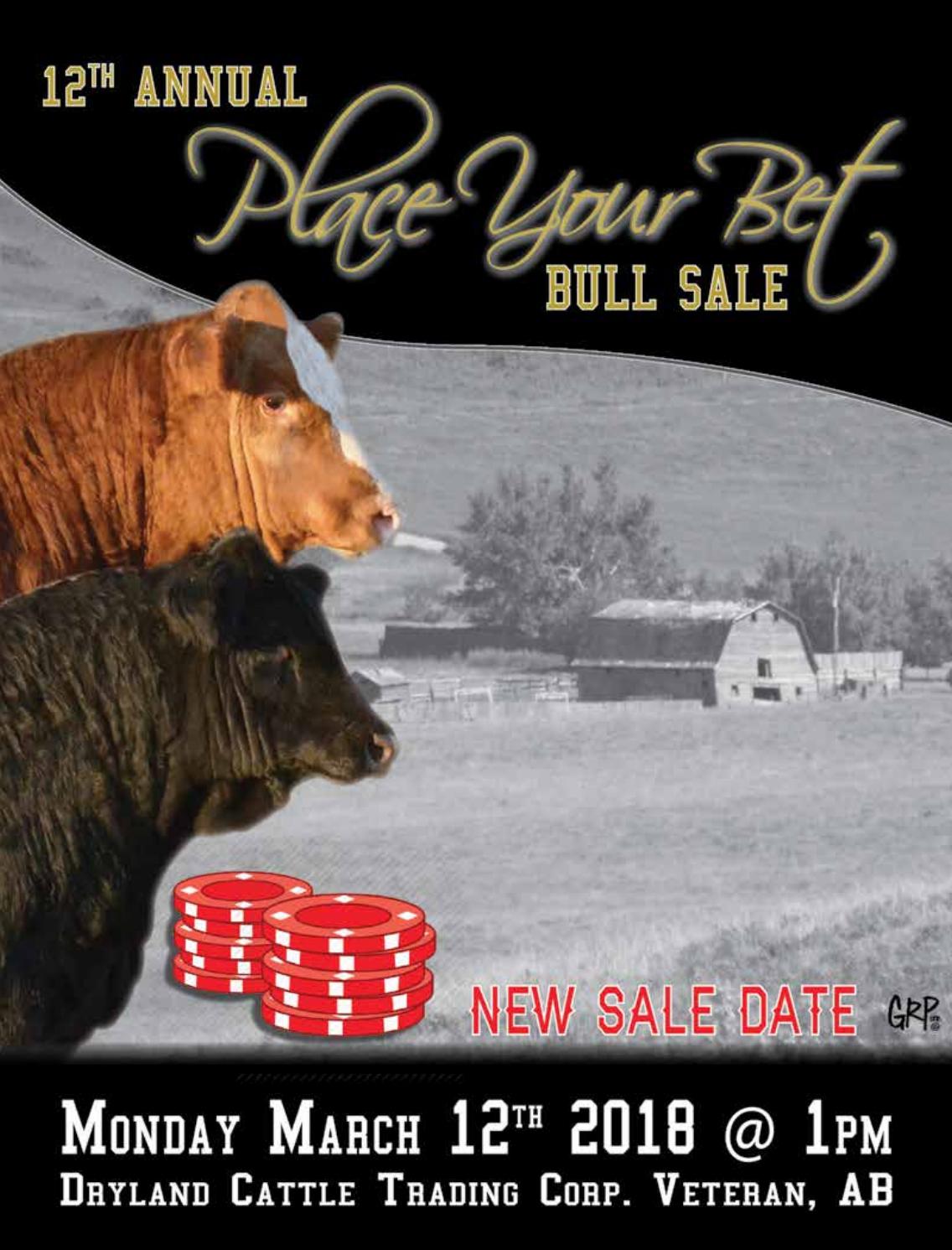 Place your bet 2018 by AgPlus Design - Issuu