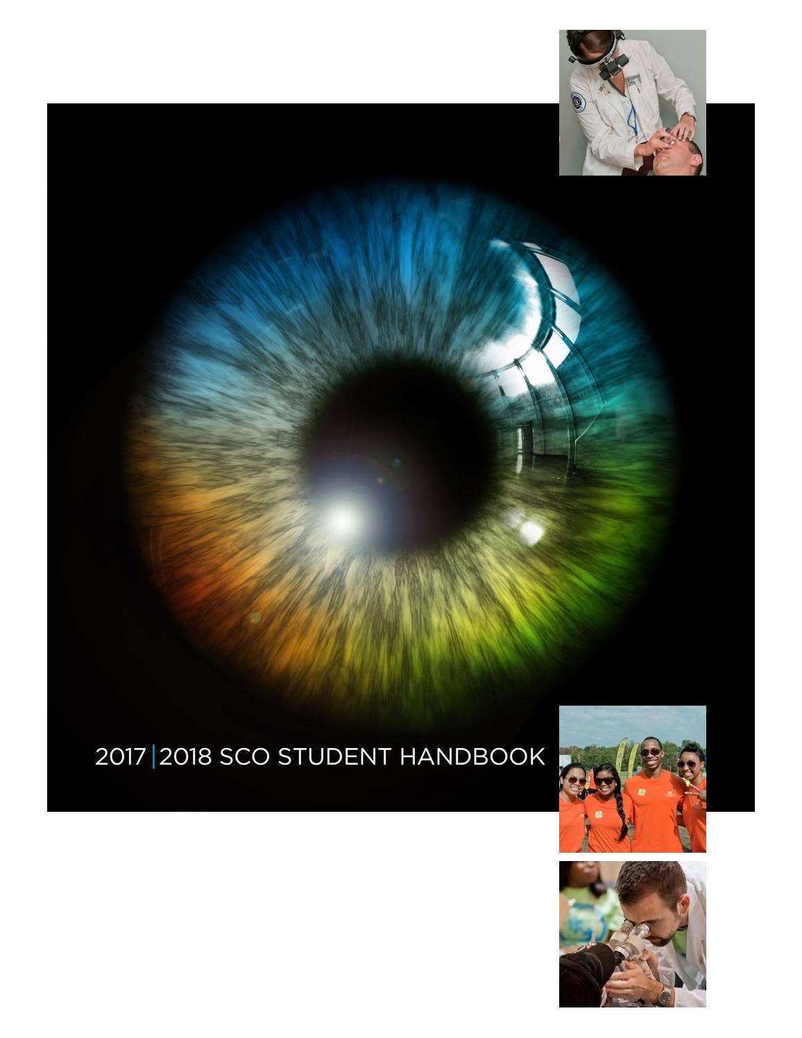2017 |2018 SCO STUDENT HANDBOOK by Southern College of Optometry - Issuu