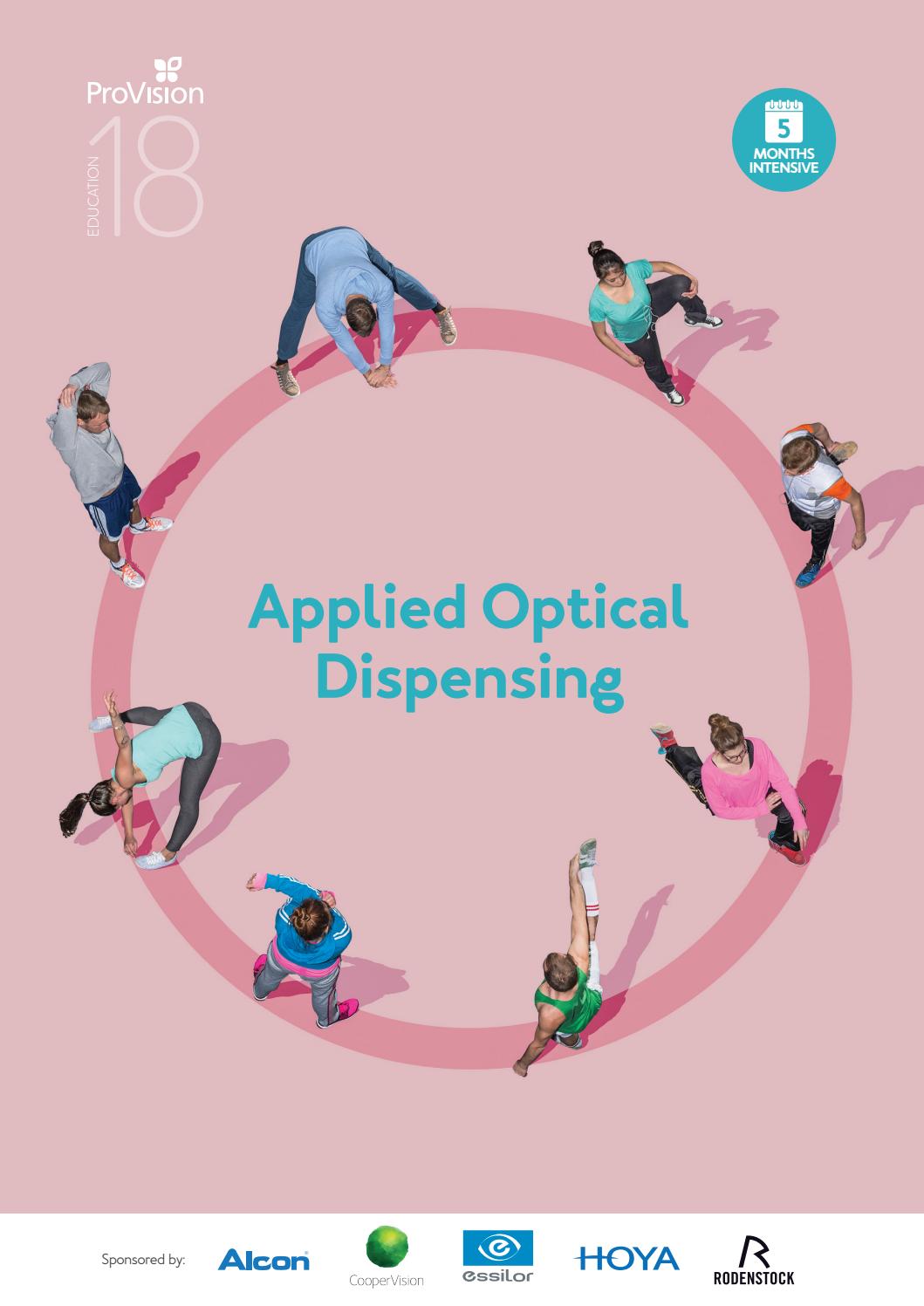 2018 Applied Optical Dispensing by ProVision - Issuu