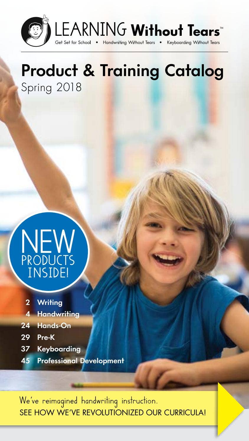 Learning Without Tears Products & Training Catalog by Learning Without ...