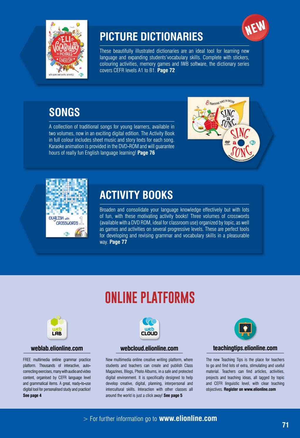 ELT Catalogue - ELI 2018 by ELI Publishing - Issuu