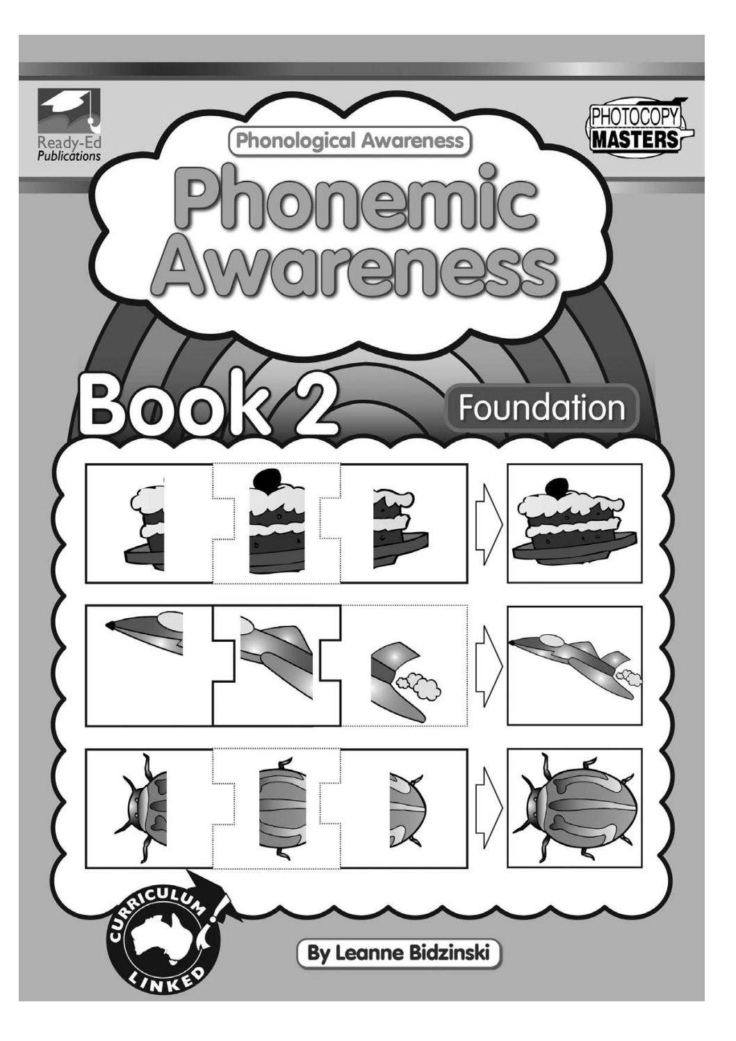 Phonological Awareness Series - Book 2: Phonemic Awareness by Teacher ...