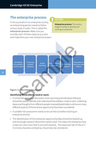 Preview Cambridge IGCSE® Enterprise Coursebook by Cambridge ...
