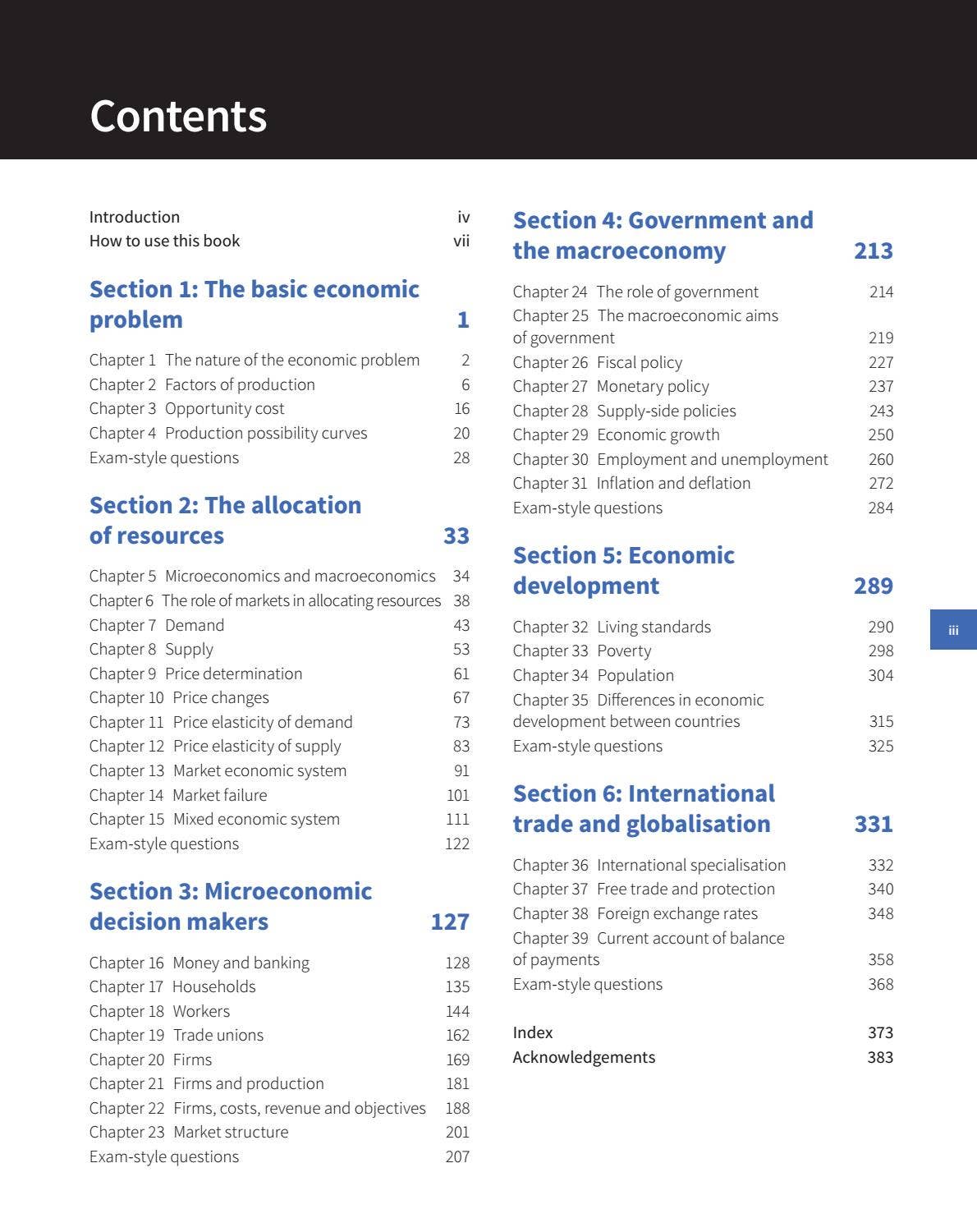 Preview Cambridge IGCSE and O Level Economics Coursebooks by Cambridge ...
