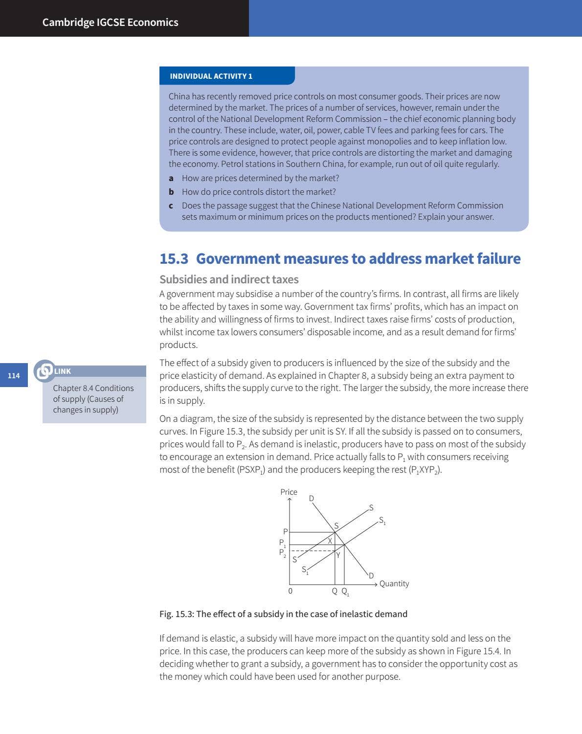 Preview Cambridge IGCSE and O Level Economics Coursebooks by Cambridge ...