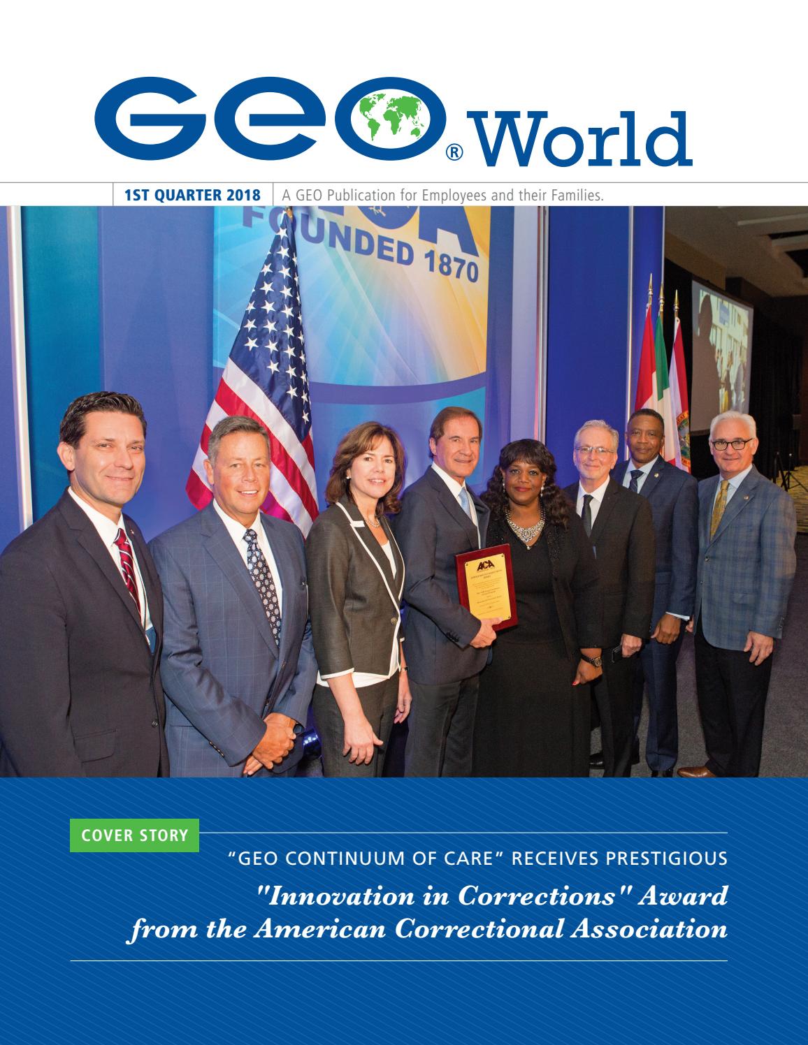 1Q18 GEO World by The GEO Group - Issuu