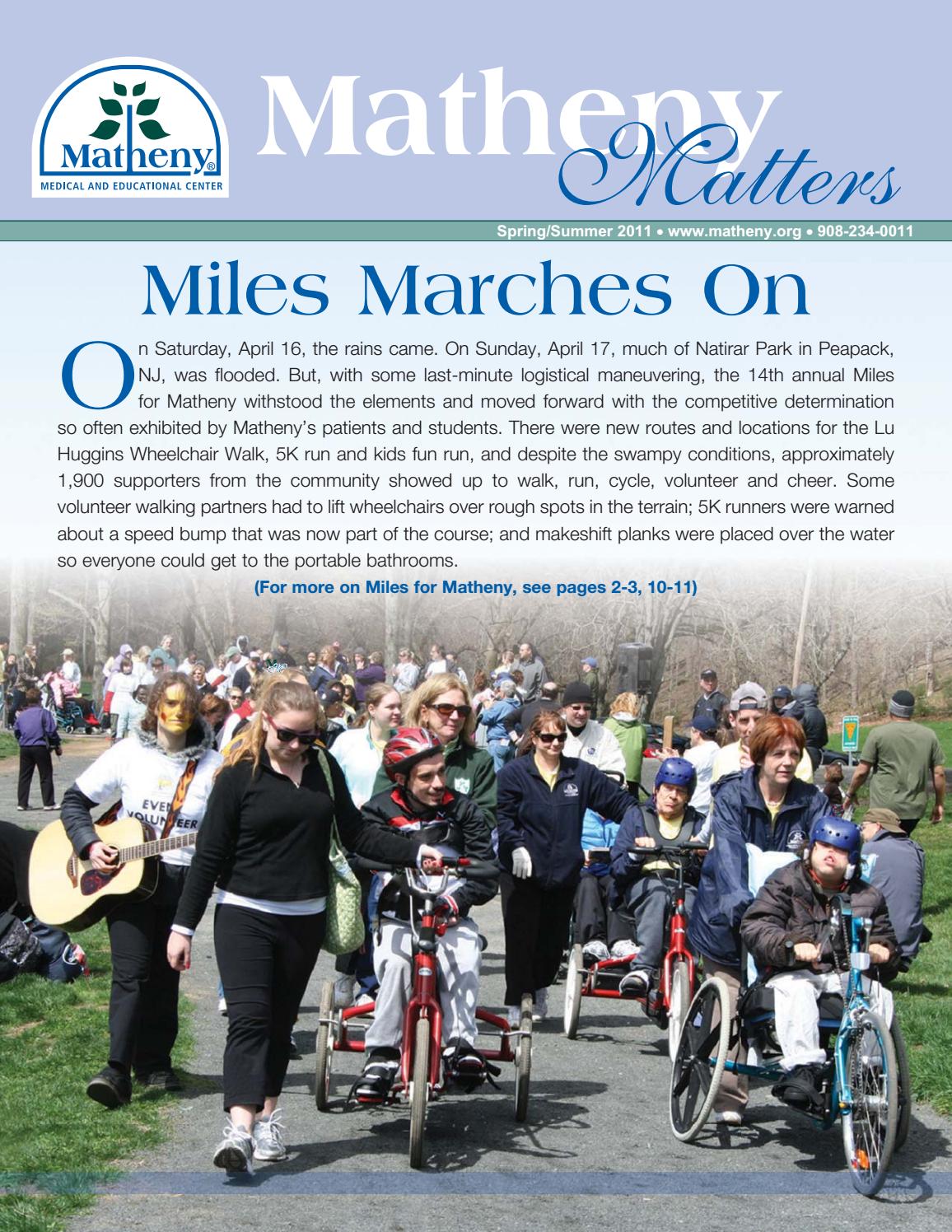 2011 Spring/Summer Matheny Matters by Matheny School and Hospital, Inc ...