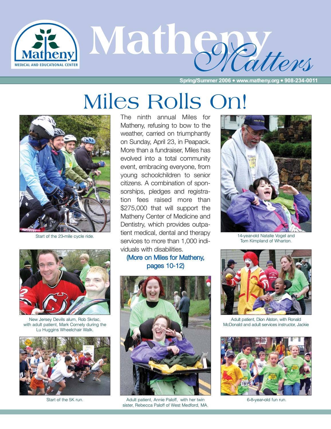 2006 Spring/Summer Matheny Matters by Matheny School and Hospital, Inc ...