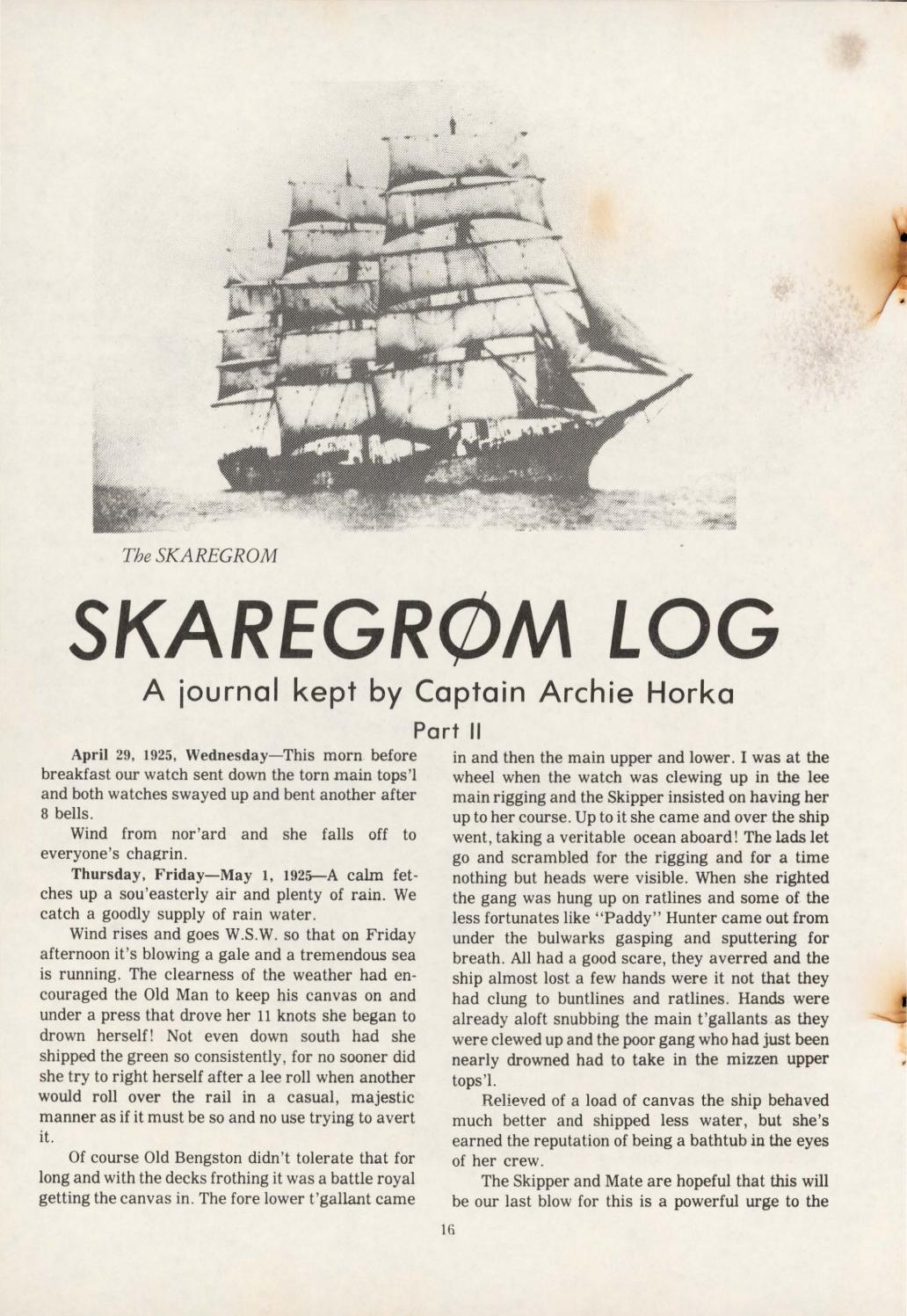 Sea History 002 - December 1973 by National Maritime Historical Society ...