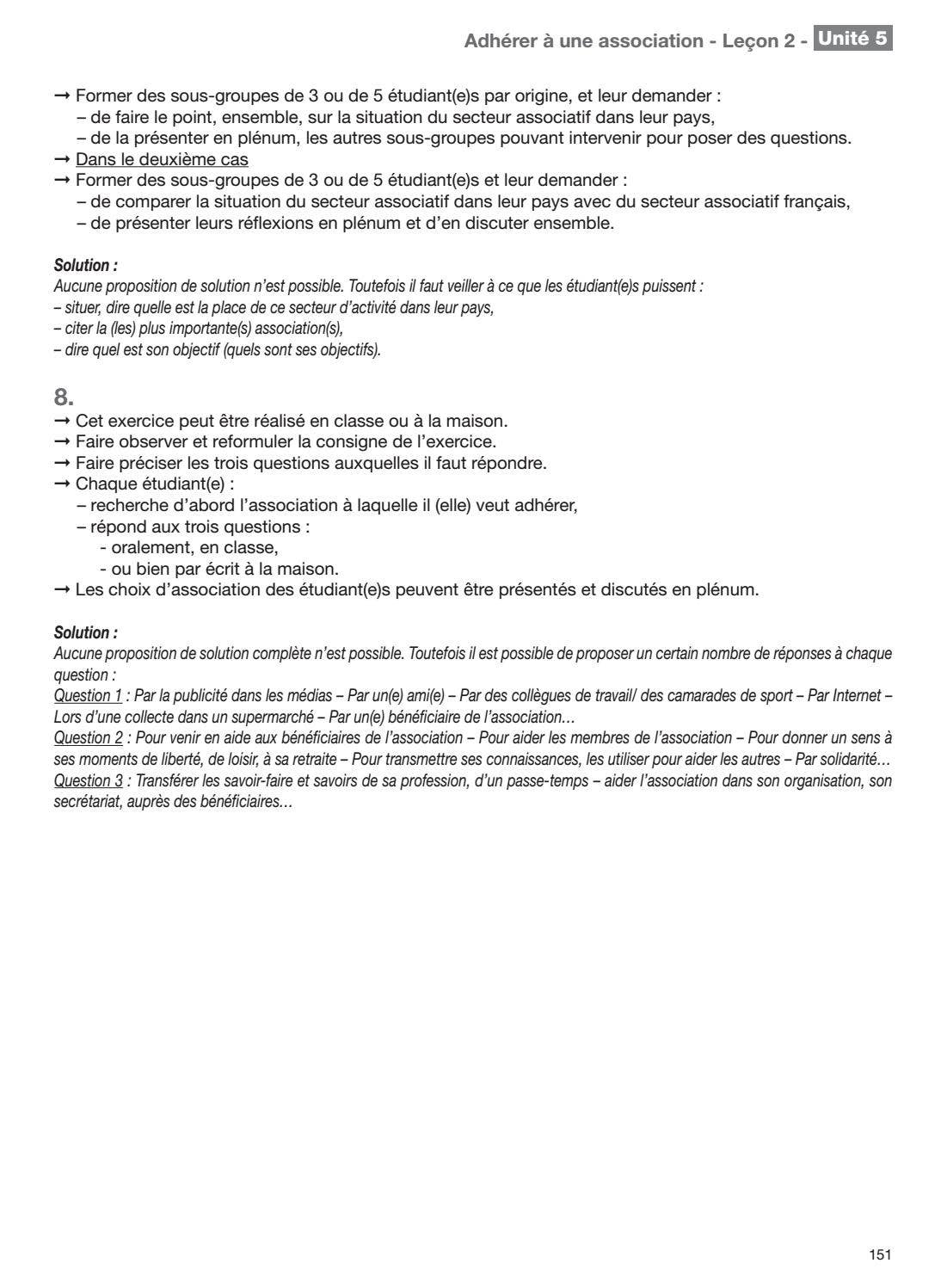 Extrait Tendances B1 - Livre du professeur by CLE International - Issuu