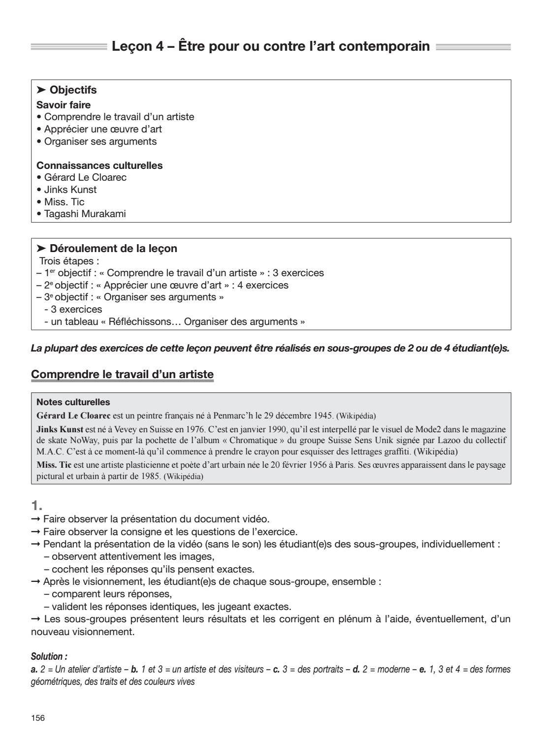 Extrait Tendances B1 - Livre du professeur by CLE International - Issuu