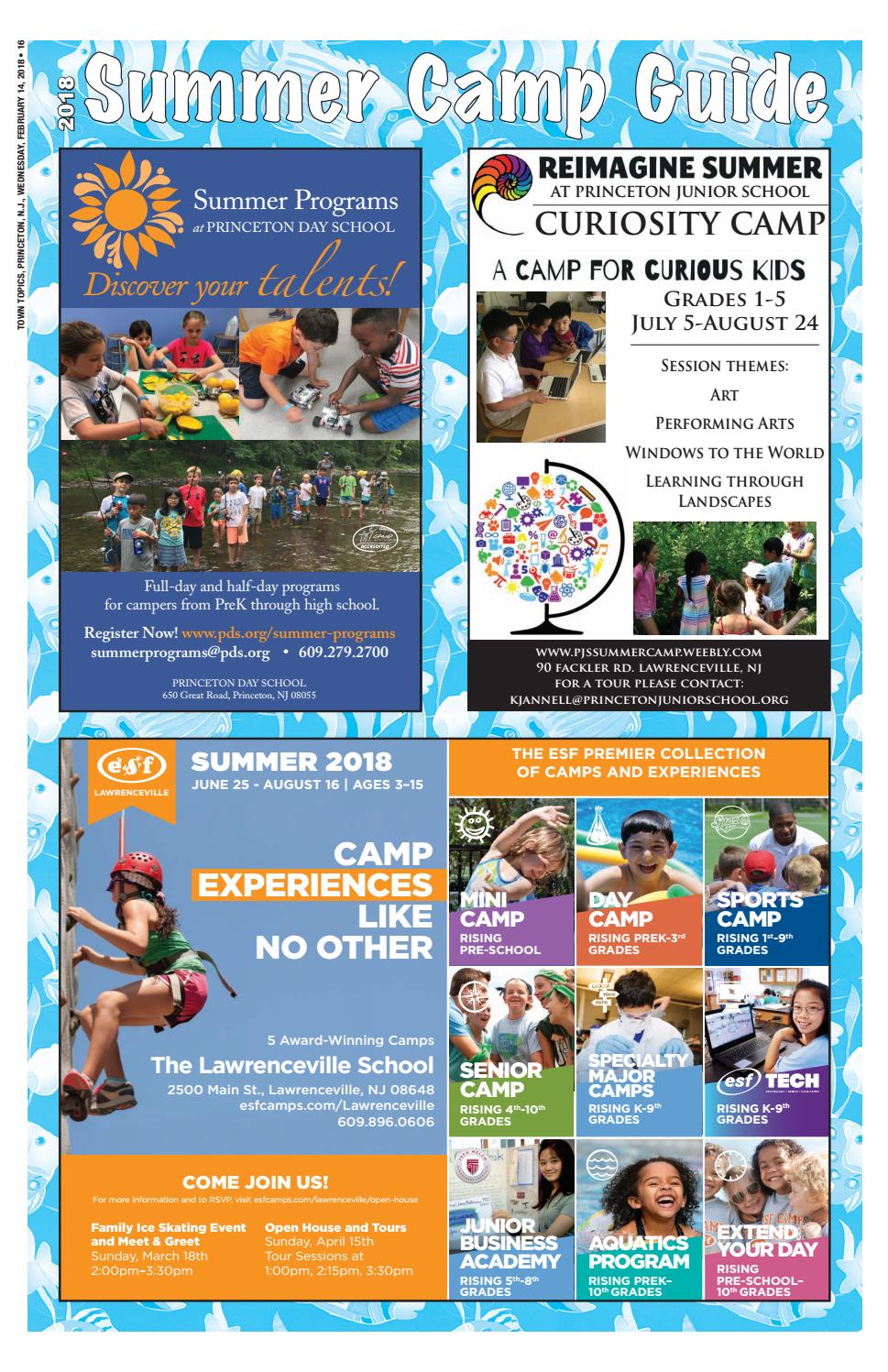 Summer Camp Guide 2018 by Witherspoon Media Group - Issuu