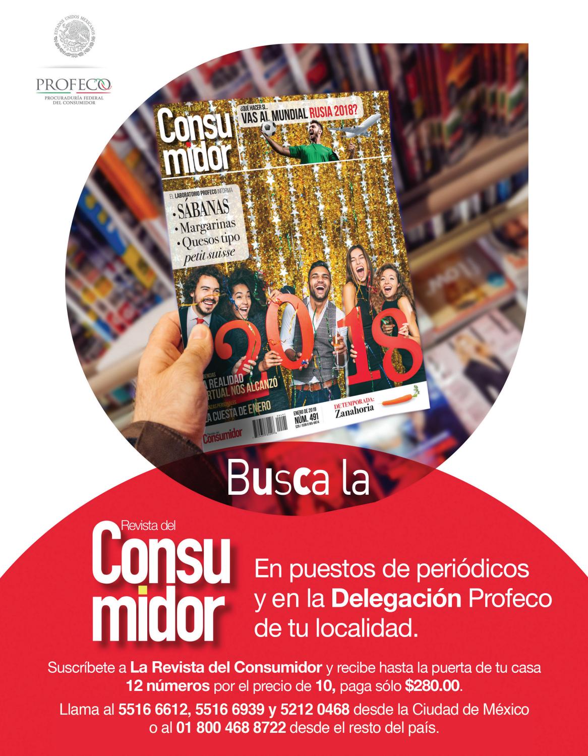 Revista del consumidor febrero 2018 by PROFECO - Issuu
